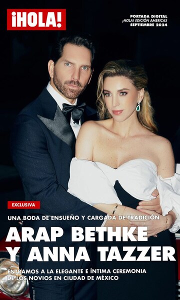 Arap Bethke y Anna Tazzer, los detalles de su íntima boda [Exclusiva ...