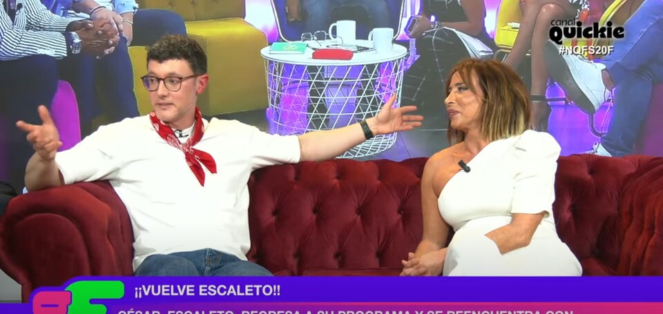 Escaleto regresa a ‘Ni que fuéramos’ y desvela el motivo de su ausencia ...