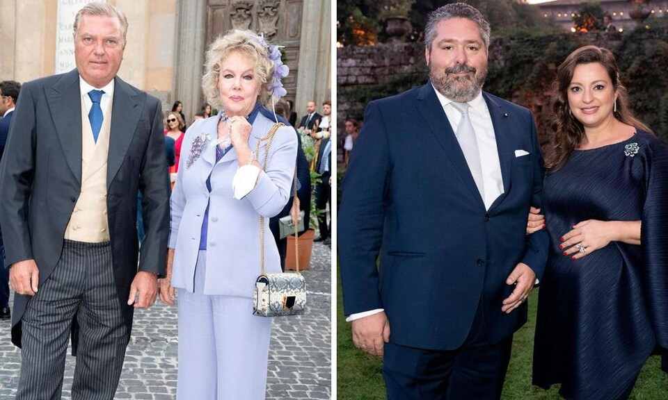 La boda de la princesa Giacinta Ruspoli que reunió a la realeza