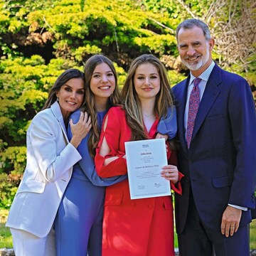 Los detalles e imágenes de la graduación de la princesa Leonor