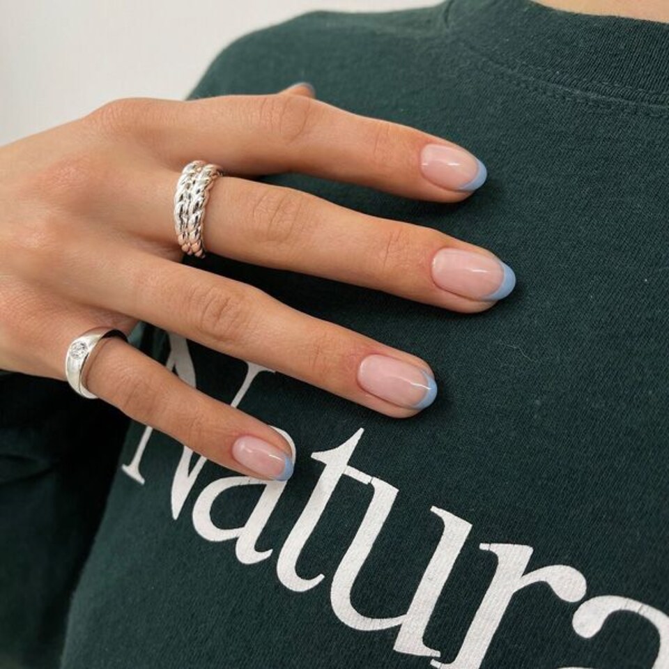 Manicuras azules: ideas de inspiración para chicas que siempre llevan ...