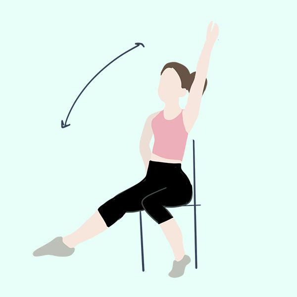 Ejercicios sentada en una silla: la rutina de 10 minutos que completas ...