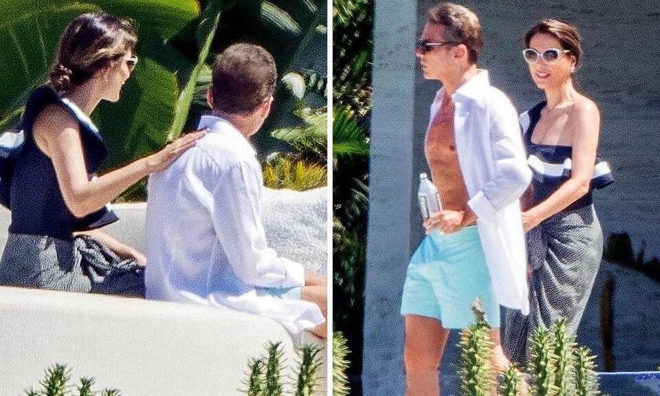 Paloma Cuevas y Luis Miguel inseparables en su gira mundial