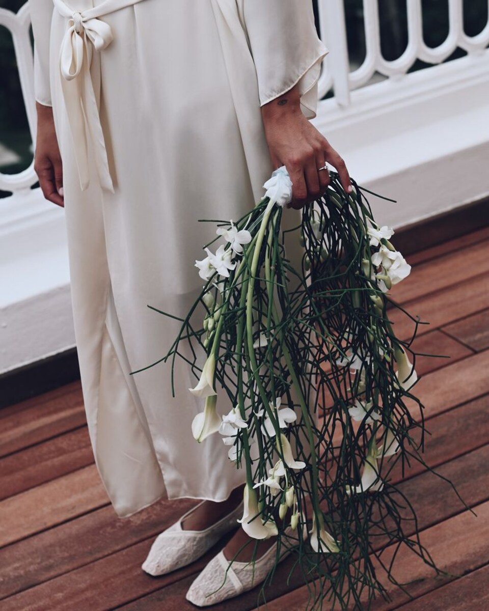 Ramos de novia blancos y muy originales, perfectos para las que huyen ...