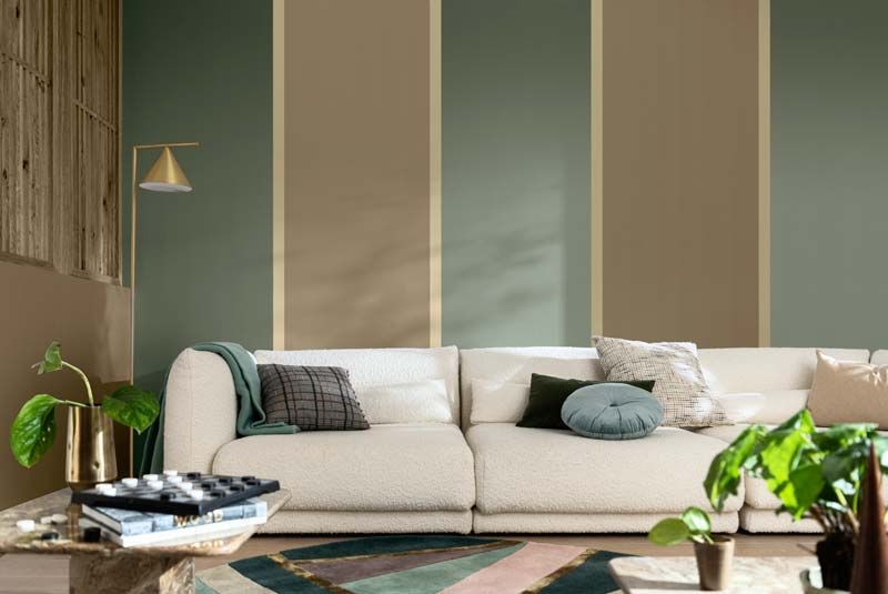 Los colores tierra son tendencia en el diseño de interiores