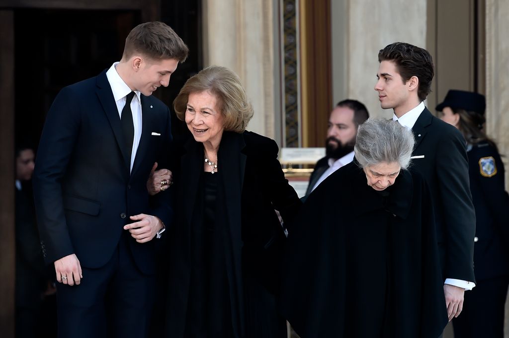 La reina Sofía reunirá a sus hijos, sus nietos y la Familia Real griega ...