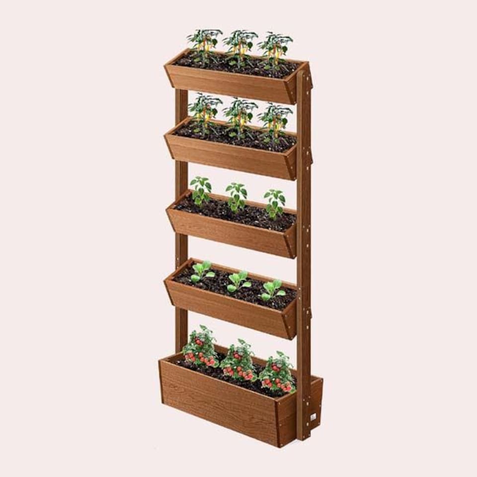 Los mejores mini huertos de exterior para tu terraza o balcón