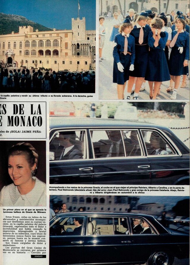 El último adiós a Grace Kelly: de su entierro a su última entrevista