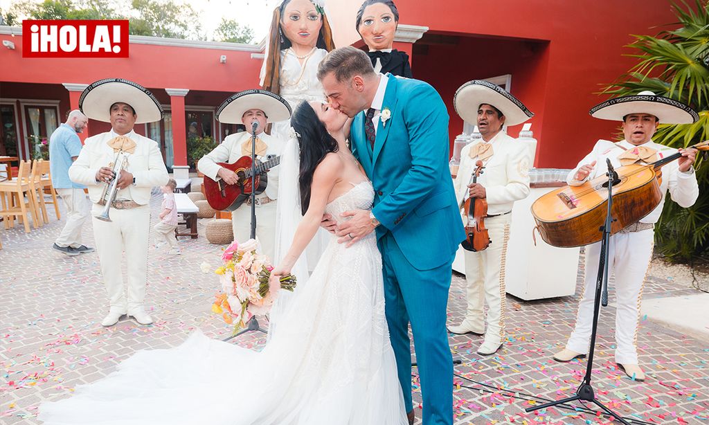 La mágica boda mexicana de Martha Higareda y Lewis Howes [Exclusiva ...