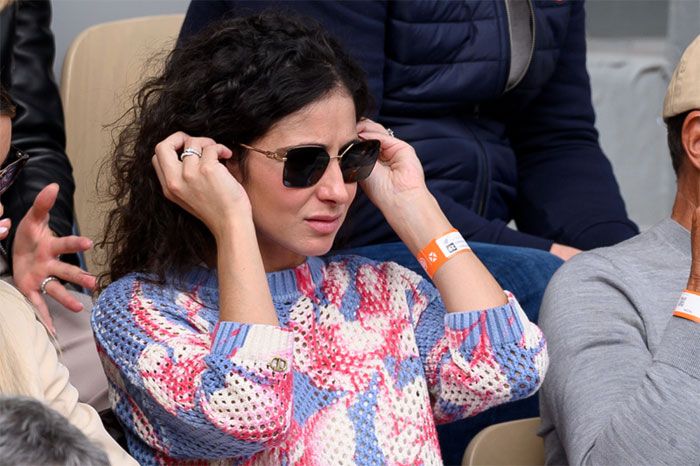 Mery Perelló vive con intensidad el ¿último Roland Garros de Rafa Nadal?