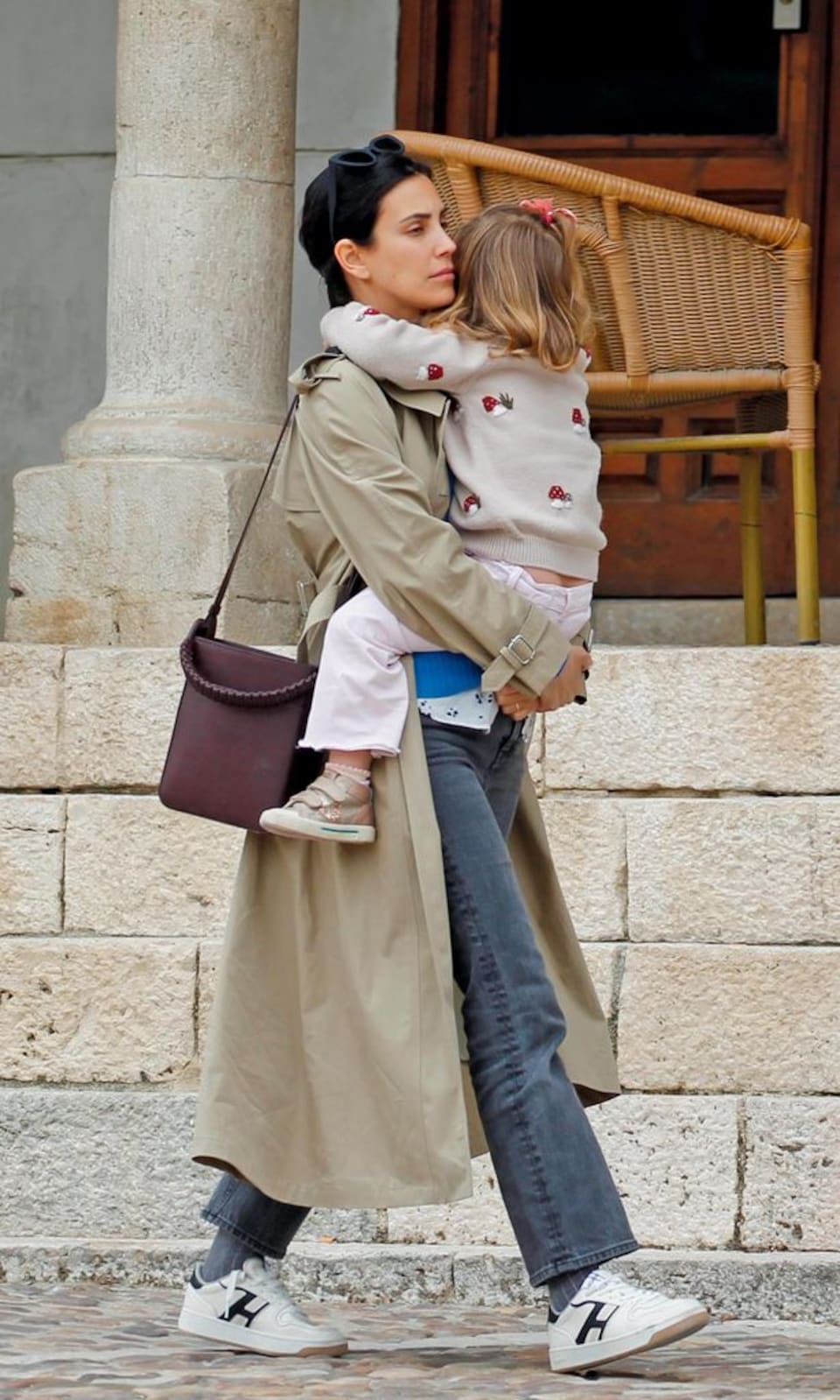Sassa de Osma y su look para una escapada familiar