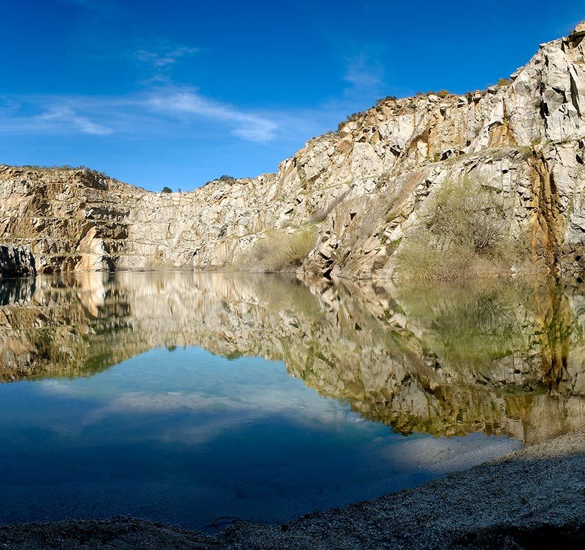 ¿Conoces la piscina natural de Cantera de Alcántara?