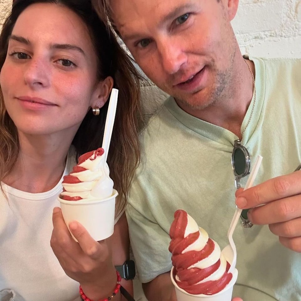 Génesis Rodríguez y su novio, Brian Geraghty, dejan huella de su amor ...