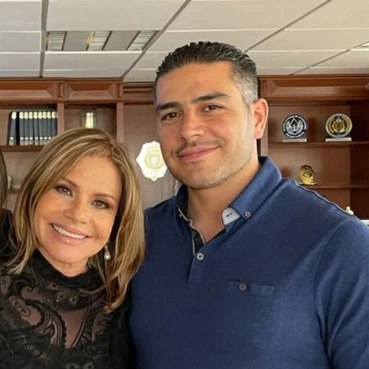 María Sorté celebra el cumpleaños de su hijo, Omar García Harfuch, con ...