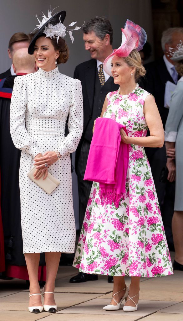 Kate Middleton, imparable en Windsor, acude al desfile del Día de la ...