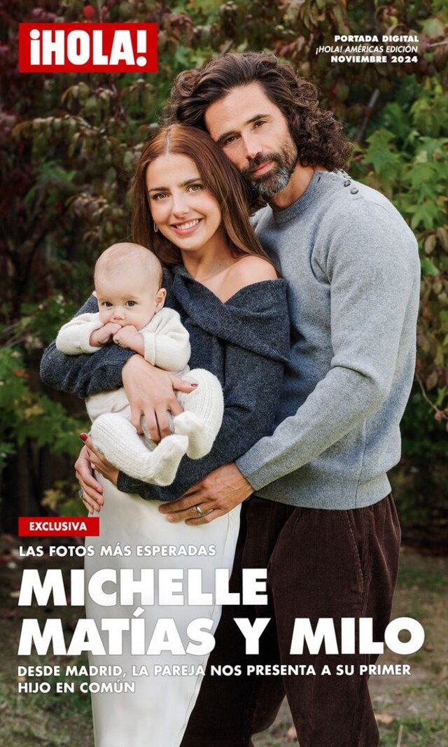 Michelle Renaud y Matías Novoa nos presentan a su bebé, Milo [EXCLUSIVA] | ¡HOLA!