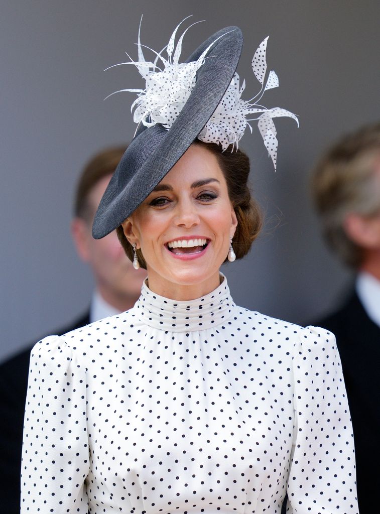 Kate Middleton, imparable en Windsor, acude al desfile del Día de la ...