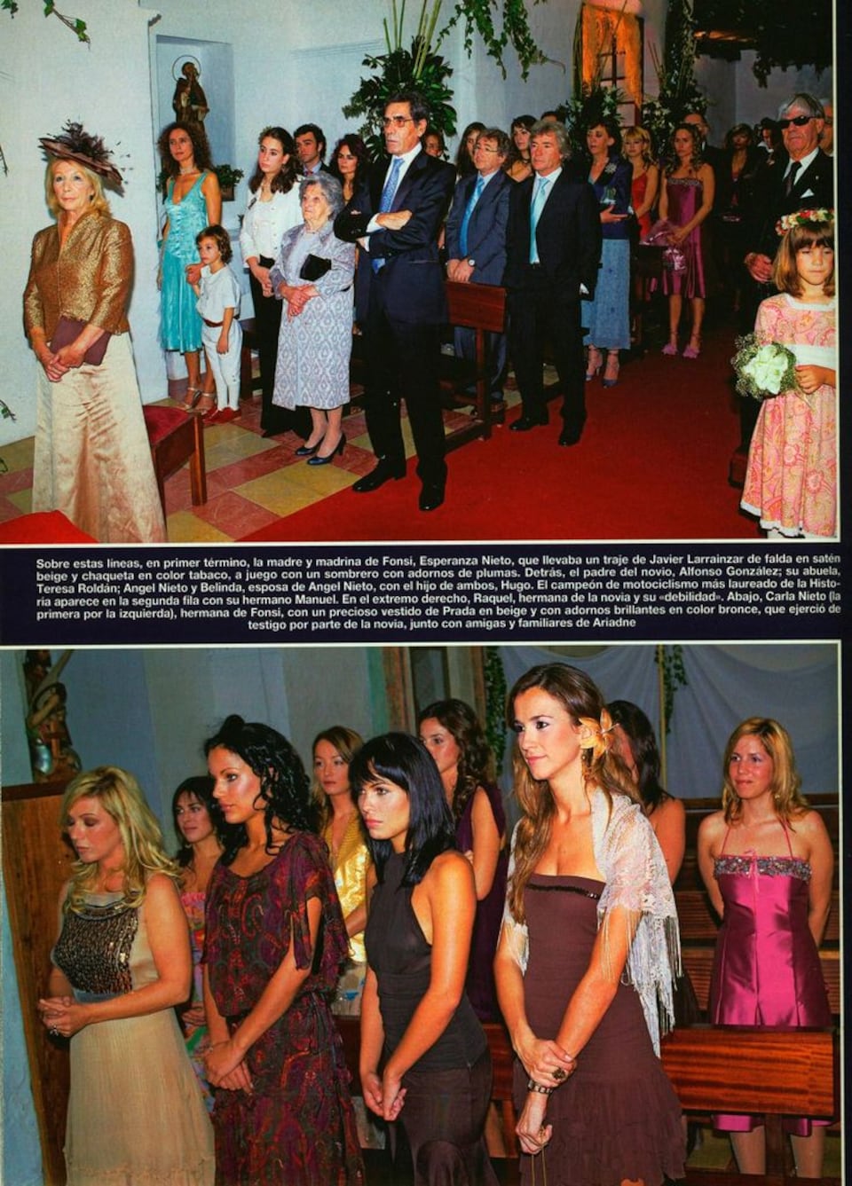 Así fue la boda de Fonsi Nieto y Ariadne Artiles