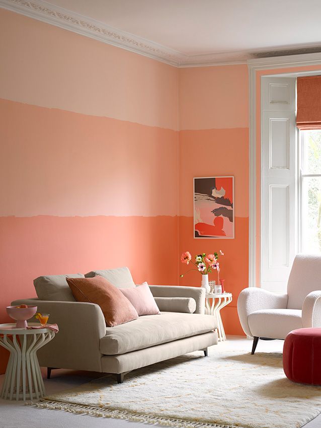 'Color drenching', la tendencia de pintar la casa de un único color