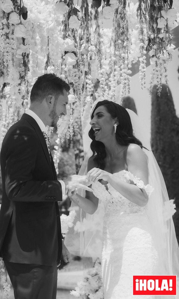 Aymeric Laporte y Sara Botello: el vestido de la novia y los secretos ...