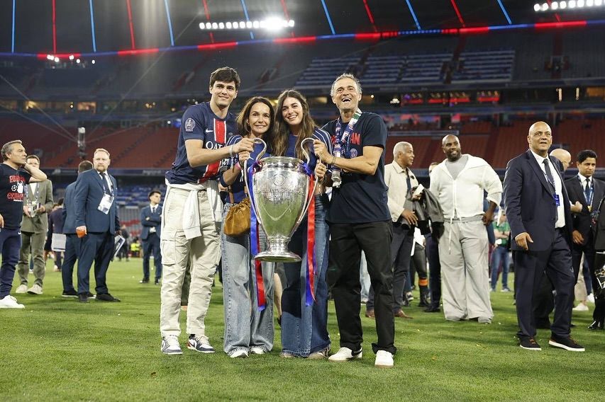 La felicitación más especial para Luis Enrique: el orgullo de su hija ...