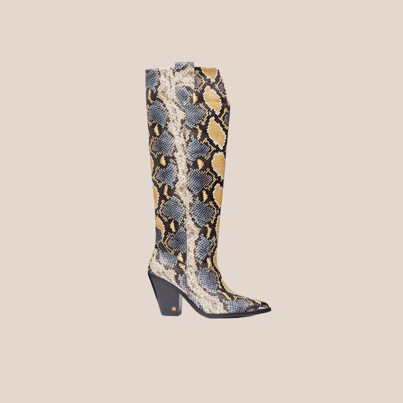 13 botas de tendencias originales que quedan bien con falda, vestido ...