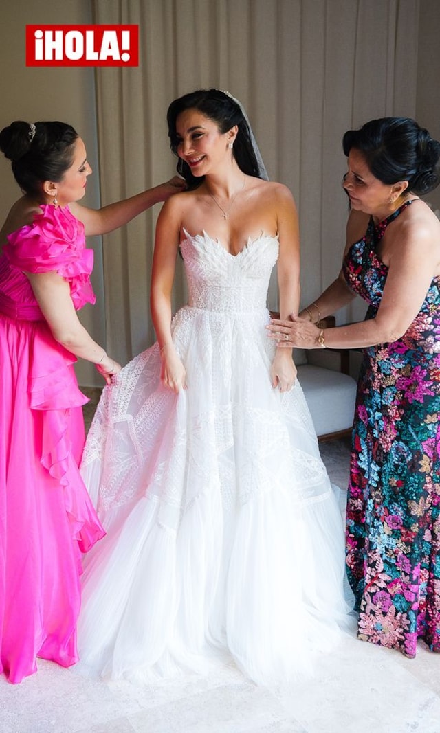 La mágica boda mexicana de Martha Higareda y Lewis Howes [Exclusiva] | ¡HOLA!