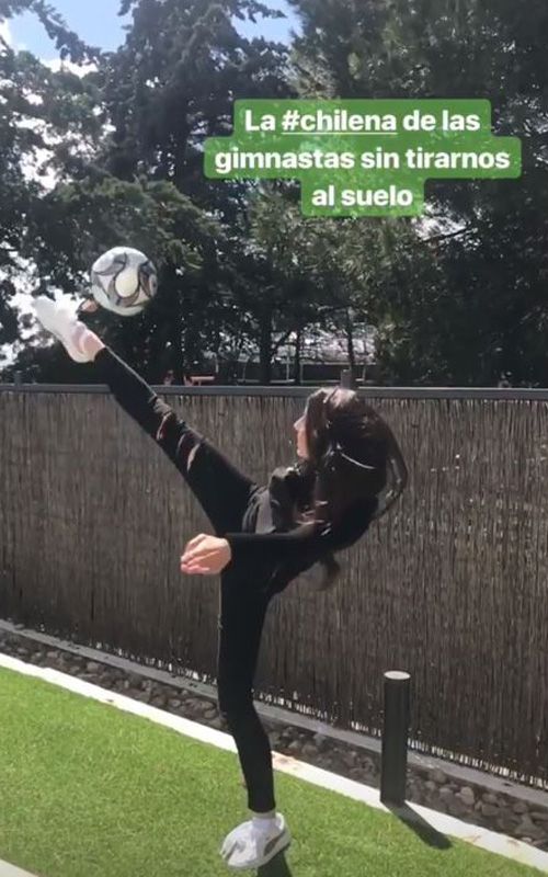 ¡Que tiemble Cristiano Ronaldo! Para chilena, ésta de Almudena Cid
