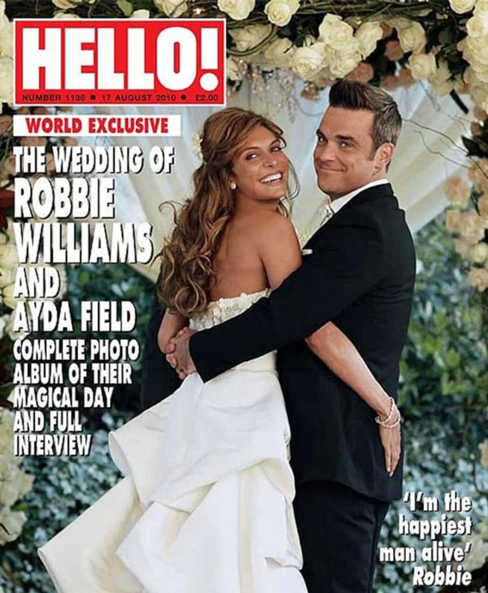 El lado más personal de Robbie Williams: felizmente casado con la ...