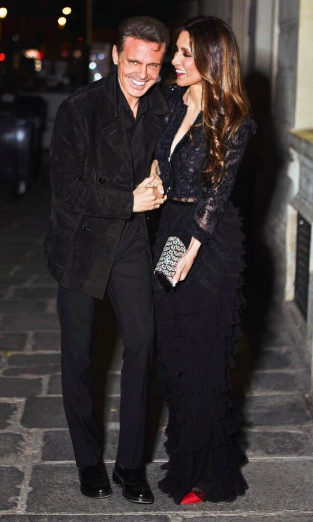 Paloma Cuevas y Luis Miguel inseparables en su gira mundial