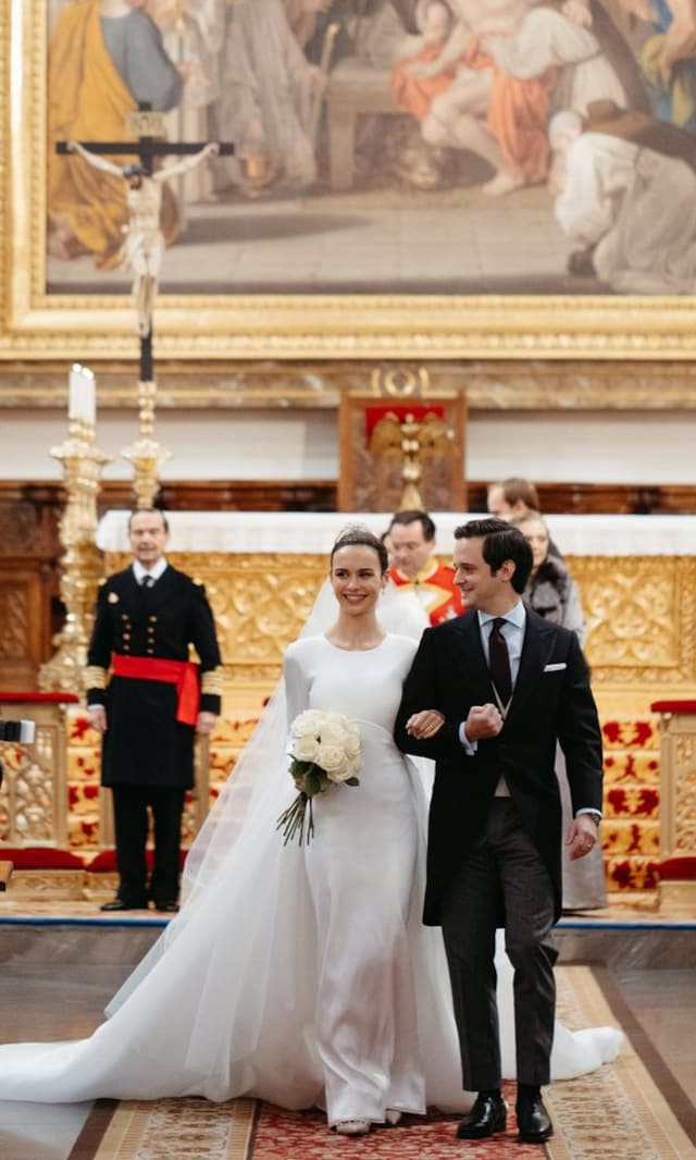 La boda de Mariana y Alfonso: el ‘sí, quiero’ que congregó a militares ...