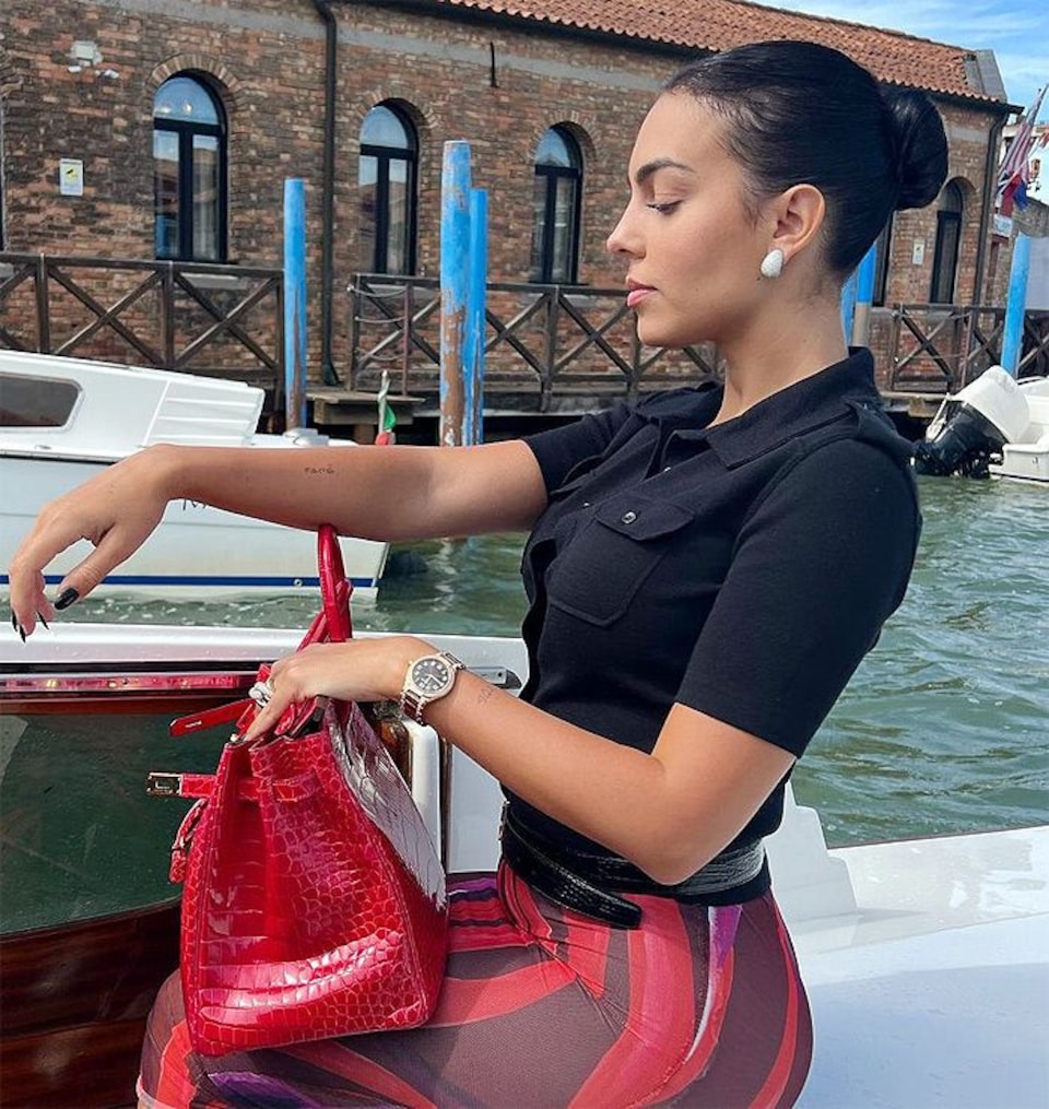 El nuevo reloj de Georgina que se suma a su espectacular colección