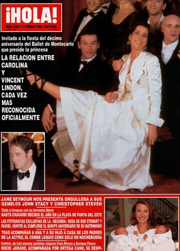 Carolina de Mónaco y Vincent Lindon: la historia de su romance