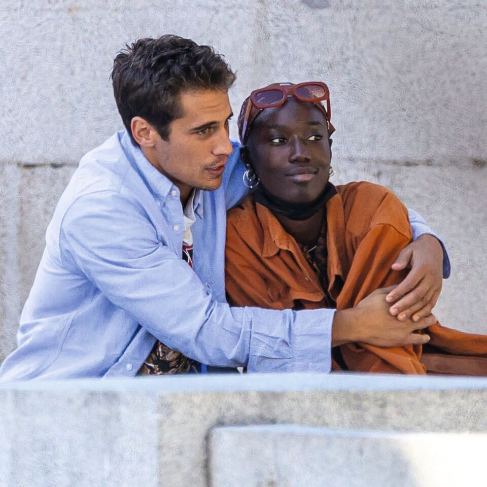 Martiño Rivas fotografiado por primera vez con Lily Fofana