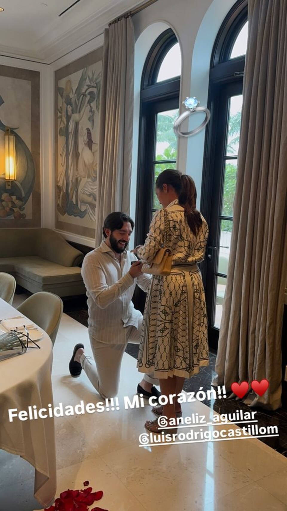 Aneliz Aguilar se ha comprometido con su novio Luis Rodrigo Castillo ...