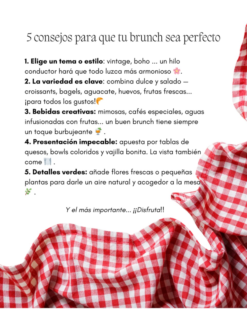 Cómo hacer un brunch casero fácil y económico: Ideas y recetas para ...