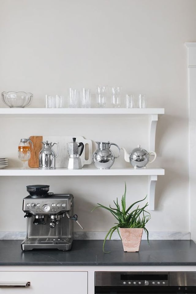 Cómo crear un rincón de café en la cocina