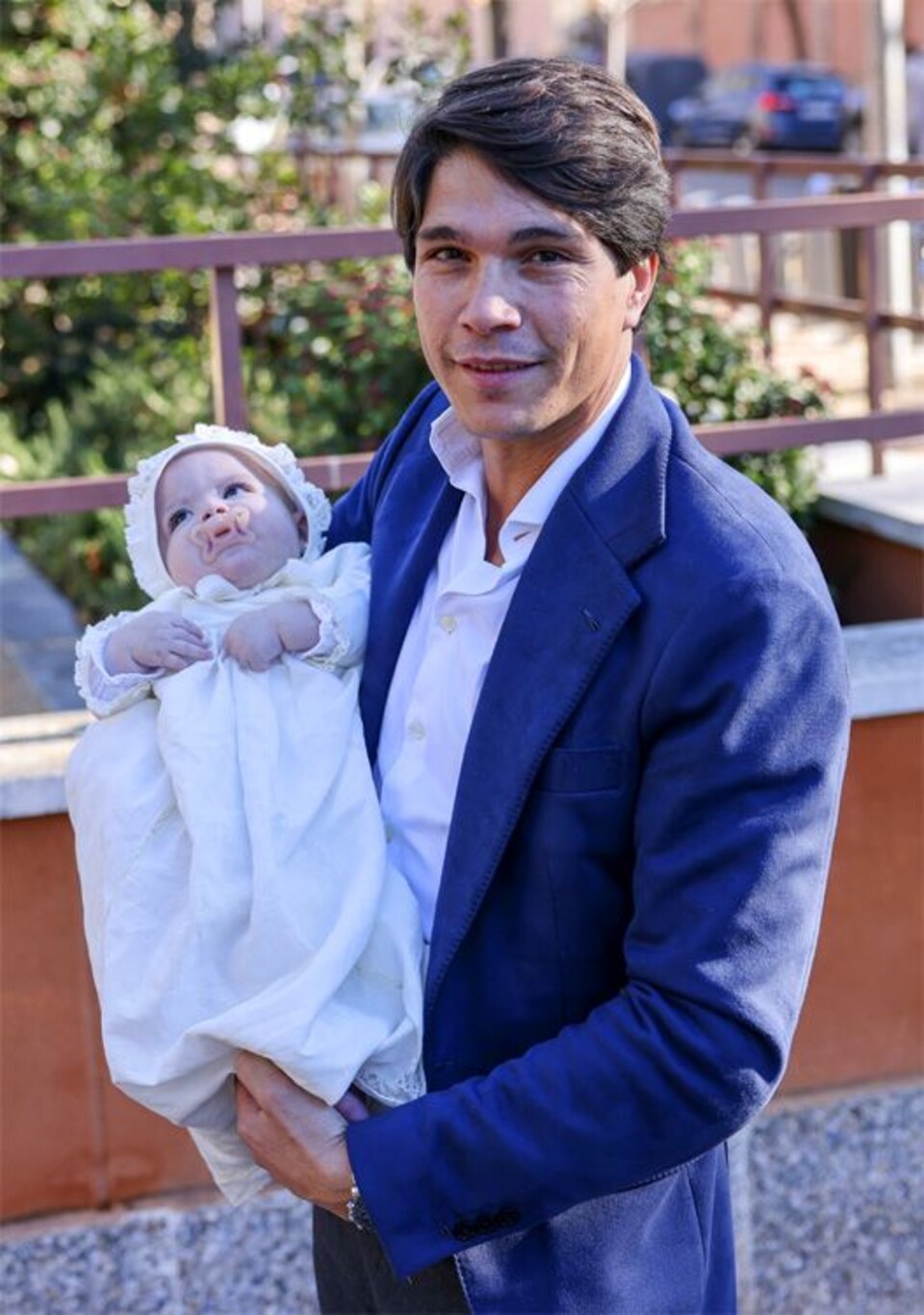 María Pombo y Pablo Castellano celebran el bautizo de su hija Vega