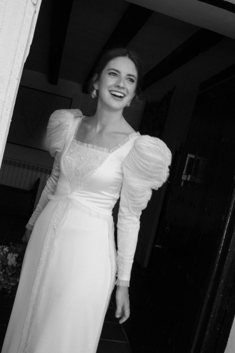 El vestido de novia de inspiración medieval y mangas con volumen para ...