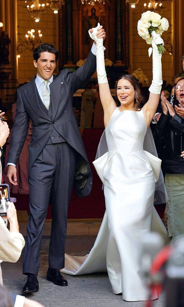 Javier García-Obregón y Eugenia Gil Muñoz: las imágenes de su emotiva boda
