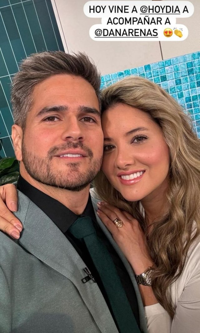Daniela Álvarez acompaña a Daniel Arenas en ‘Hoy Día’ | ¡HOLA!