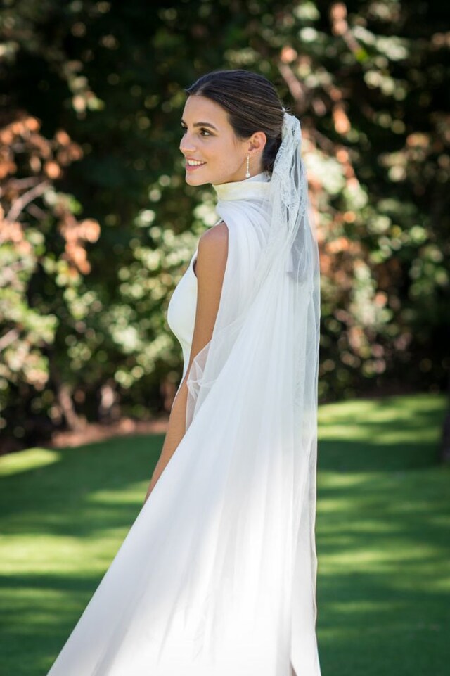 La coleta es el peinado que todas las novias quieren