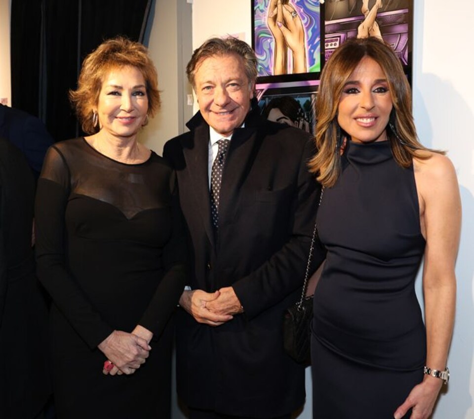 Ana Terradillos disfruta de una velada artística junto a su pareja, el galerista Jorge Alcolea