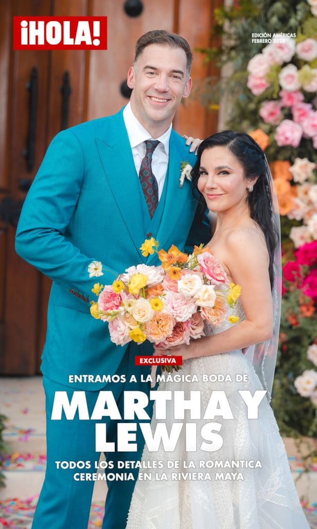 La mágica boda mexicana de Martha Higareda y Lewis Howes [Exclusiva ...