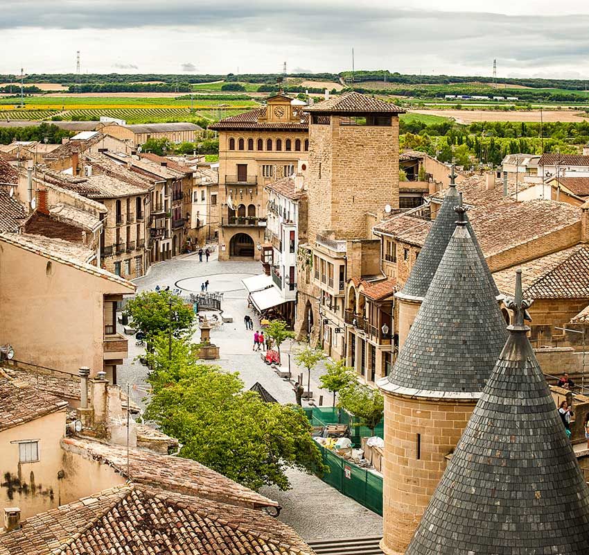 Olite, un pueblo medieval y una escapada con sabor a vino