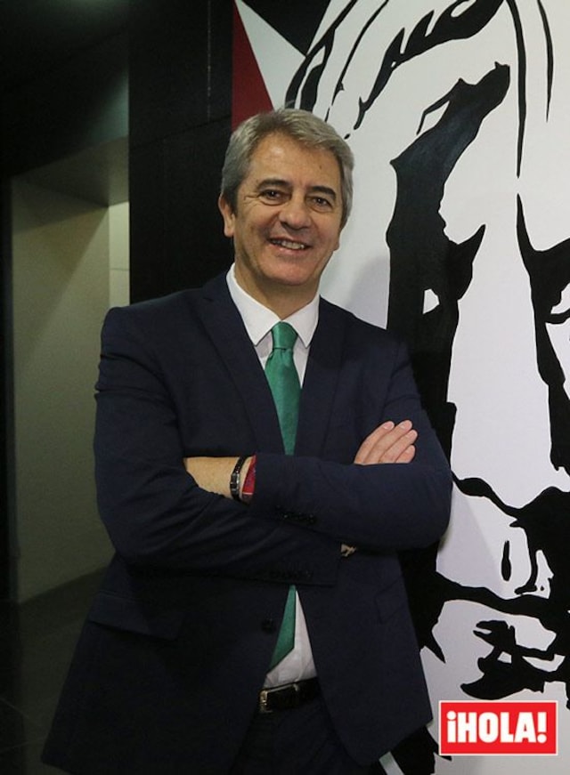 Manolo Lama tiene un hijo futbolista