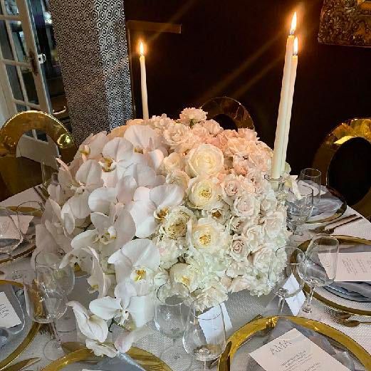 Nadia Ferreira y Marc Anthony: los detalles deco de su boda | ¡HOLA!