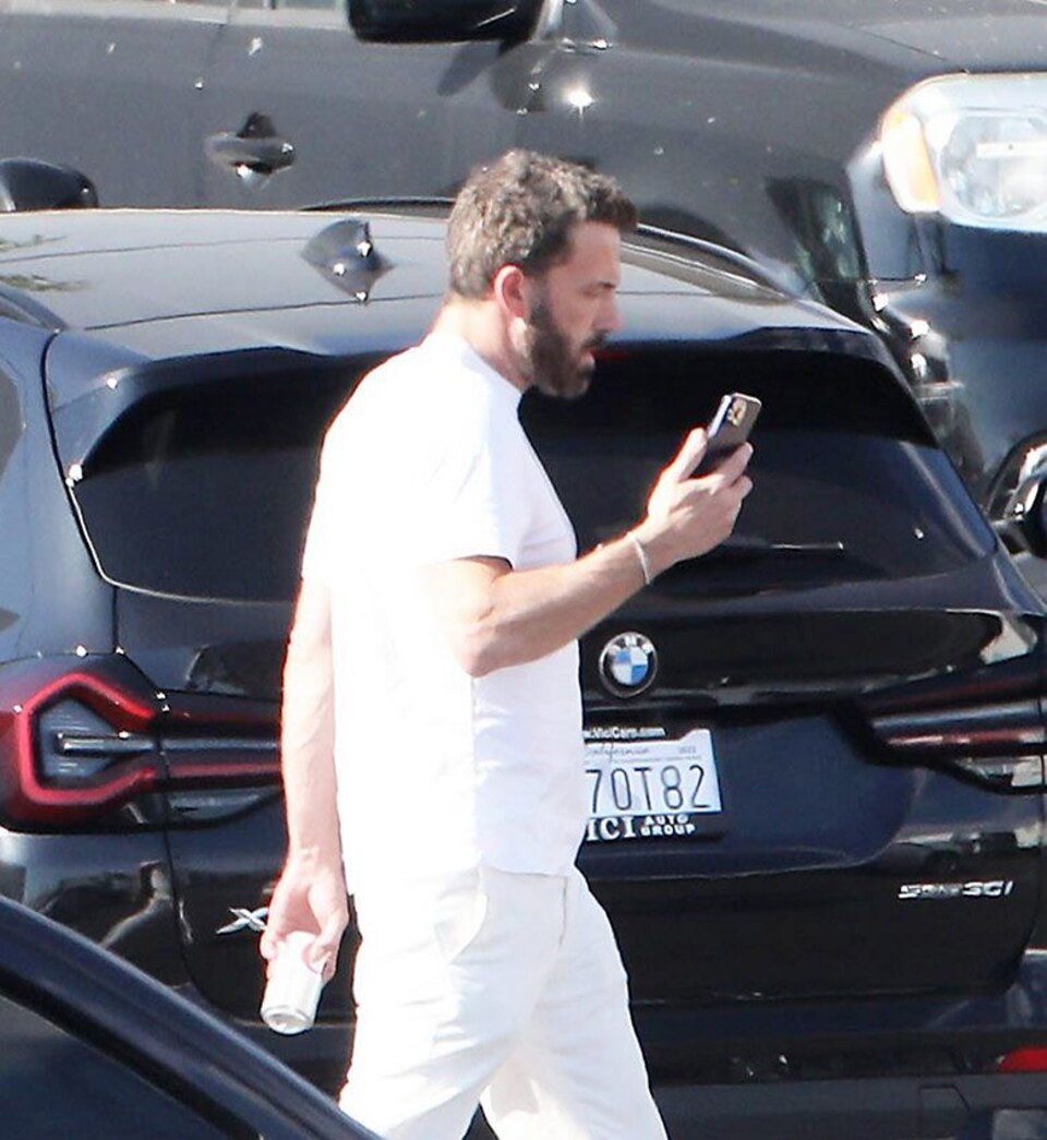 Jennifer Lopez recibe la visita en el set de Ben Affleck y su hija