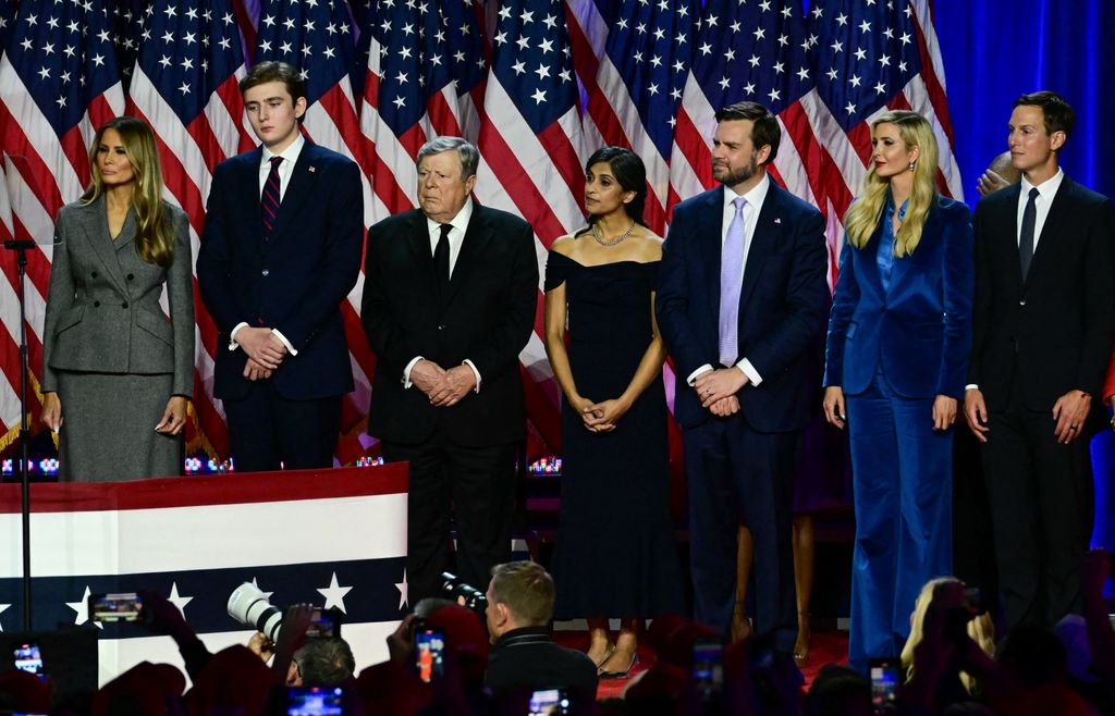 Barron, el hijo de Donald Trump, impresiona con sus más de 2 metros de ...
