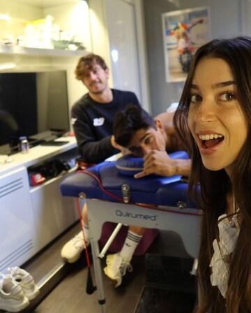 Así es María Monfort, la novia y el mayor apoyo de Jorge Martín